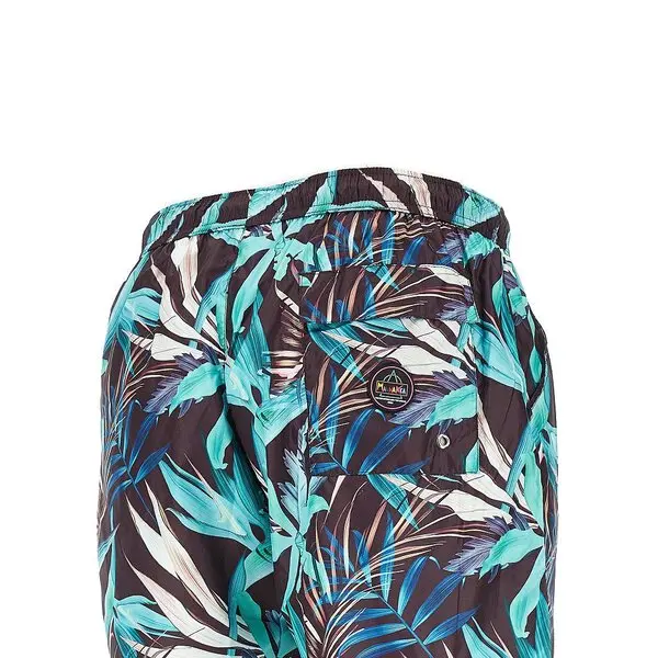 MAUNA KEA Nylon Foliage Print Swim Shorts