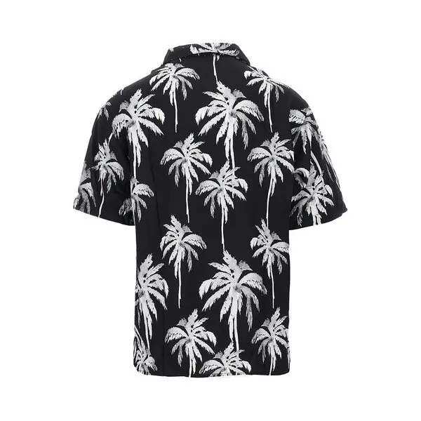 MAUNA KEA Printed Vicoe Hirt - Black