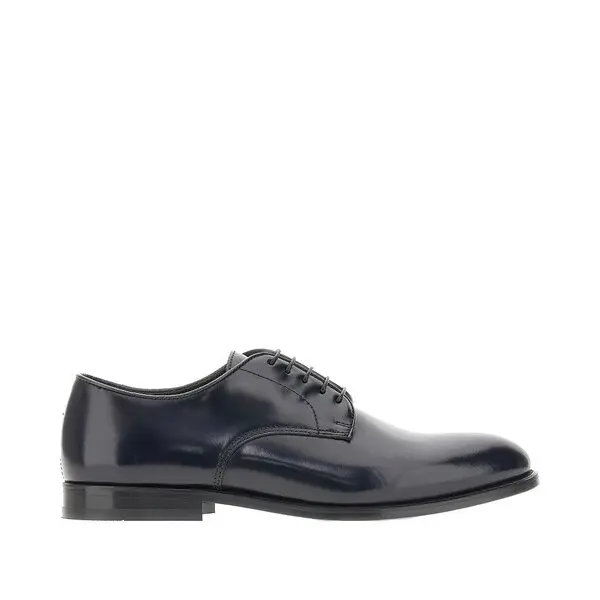 DOUCAL'S Brushed Leather Lace-up Shoes