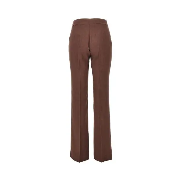 Pinko Stretch Viscose-blend Flared Pants