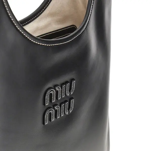 Miu Miu Ivy" Leather Tote Bag