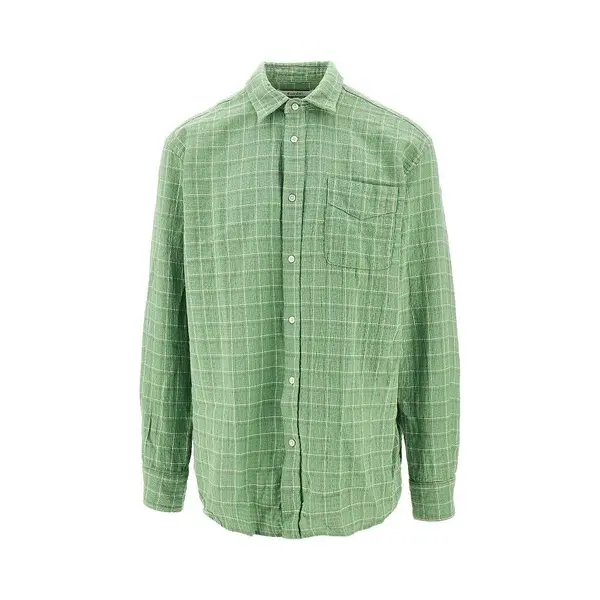 FORET Cout' Relaxed Fit Hirt - Green