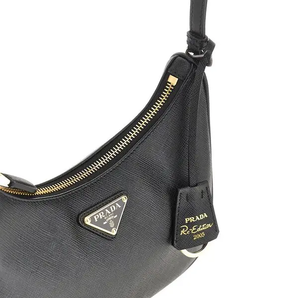 Prada Re-edition 2005 Mini Bag - Black