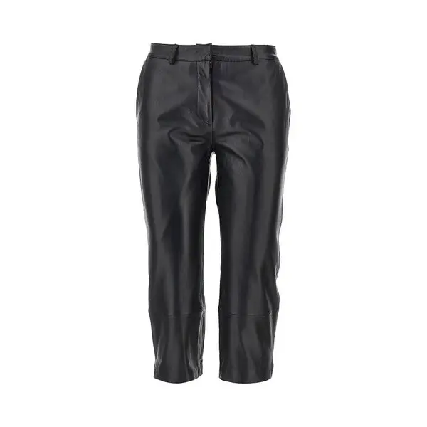 THE FRANKIE SHOP Leather Capri Pants