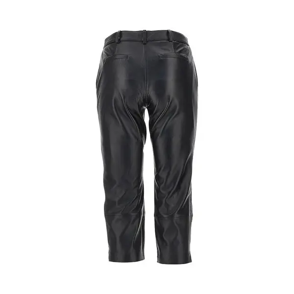 THE FRANKIE SHOP Leather Capri Pants
