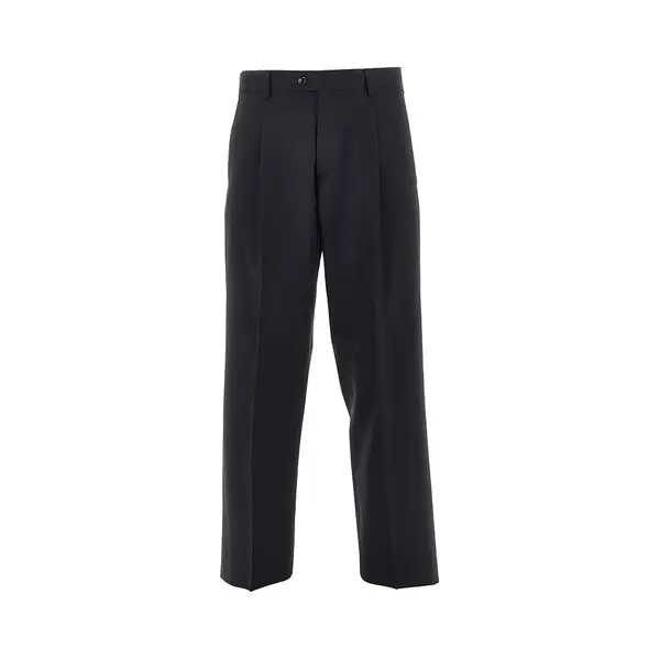 BRERAS Orazio Wool Pants With Dart - Blue