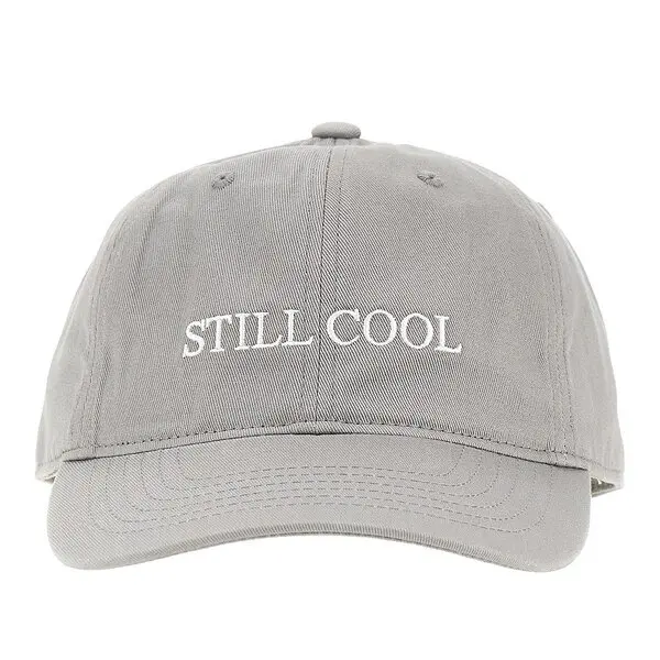 IDEA Organic Cotton Baseball Cap With Embroidery - Grey