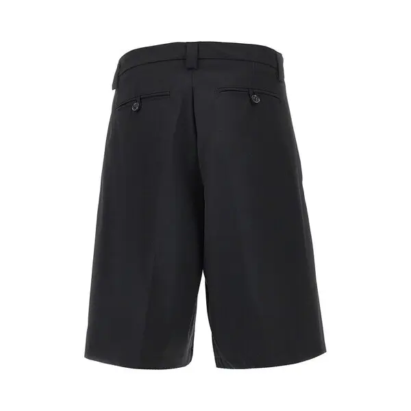 C.9.3 Wool-blend Canvas Bermuda Shorts