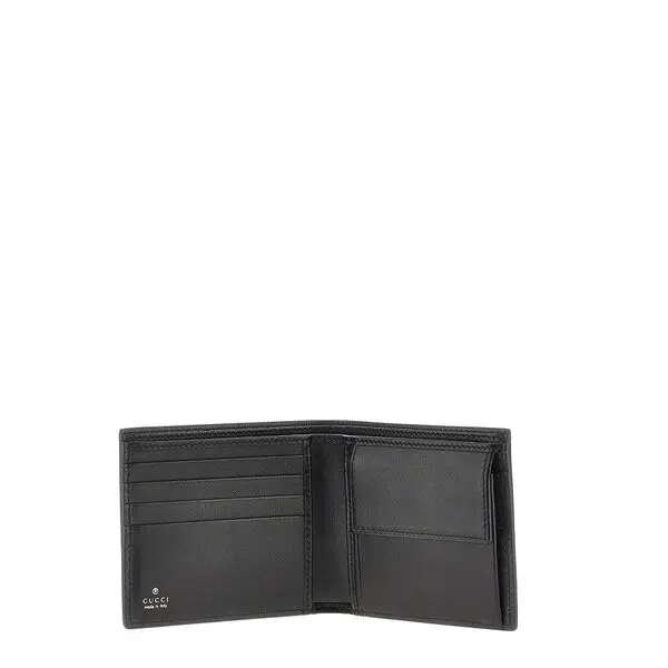 Gucci Leather Wallet With Horsebit Detail