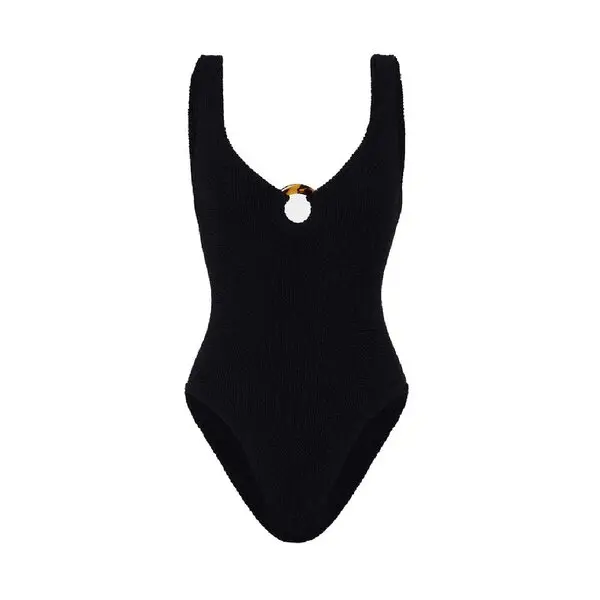 Hunza G Celine One-piece Swimsuit - Black