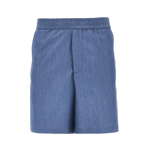 C.9.3 Stretch Viscose-blend Gabardine Bermuda Shorts