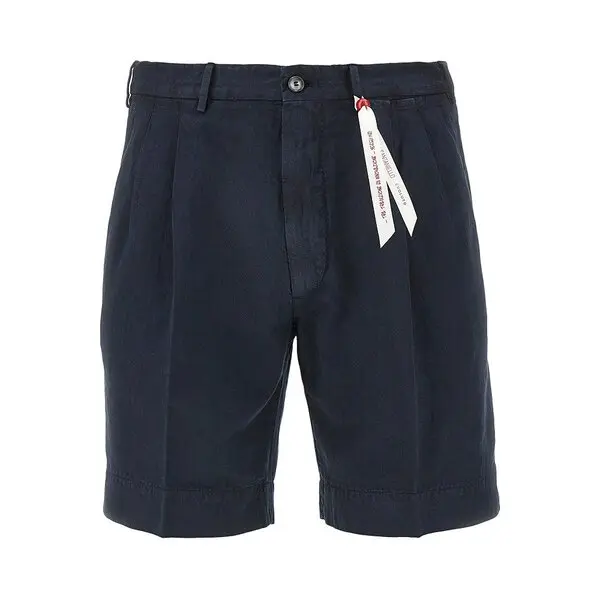 SANTANIELLO Cotton And Hemp Blend Shorts