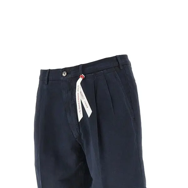 SANTANIELLO Cotton And Hemp Blend Shorts