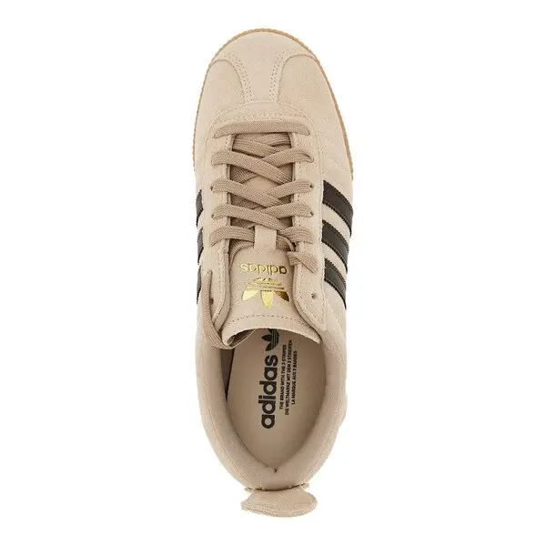 ADIDAS ORIGINALS Samba 62 Super Suede Leather Sneakers - Beige