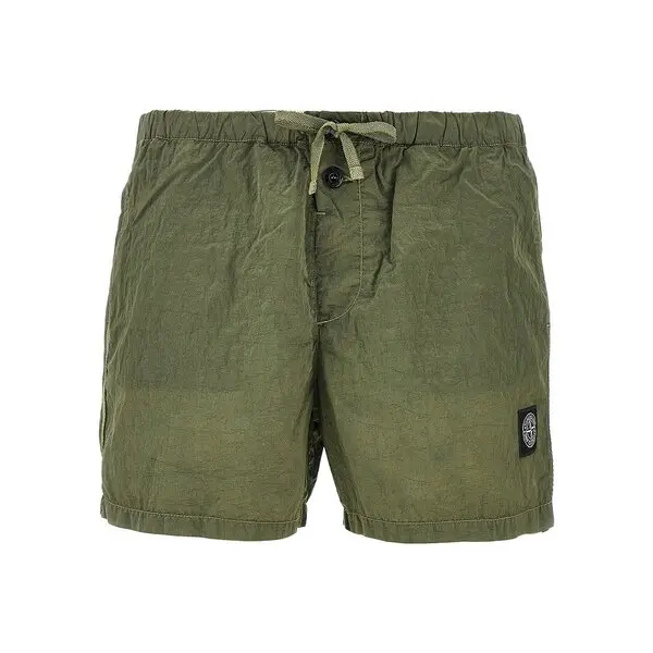 Stone Island Metal Econyl Swim Shorts - Green