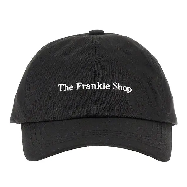 THE FRANKIE SHOP Cotton Gabardine Baseball Cap - Black