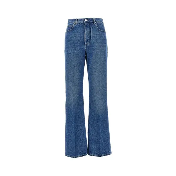 Bottega Veneta Mid-wash Flared Jeans - Blue
