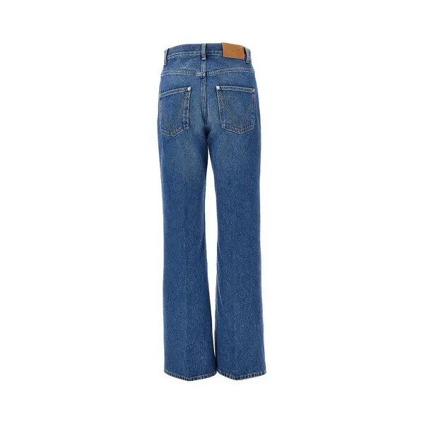 Bottega Veneta Mid-wash Flared Jeans - Blue