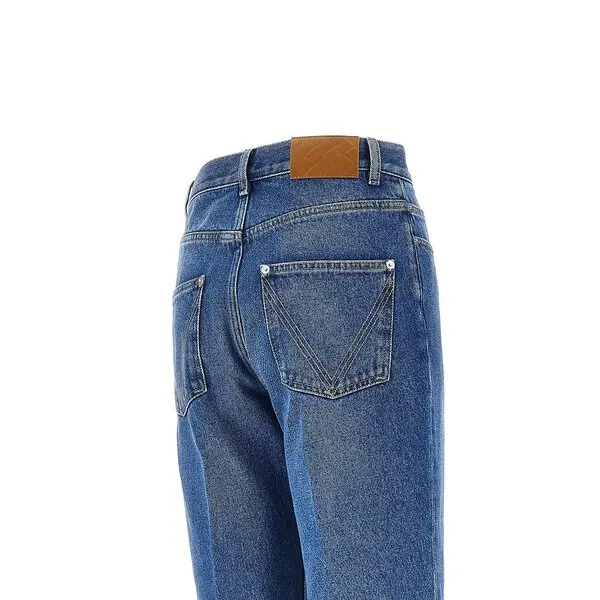 Bottega Veneta Mid-wash Flared Jeans - Blue