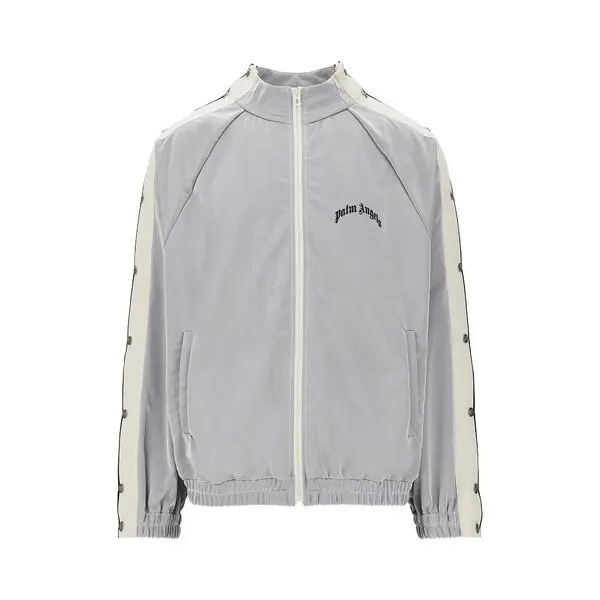 Palm Angels Track Jacket With Logo Print