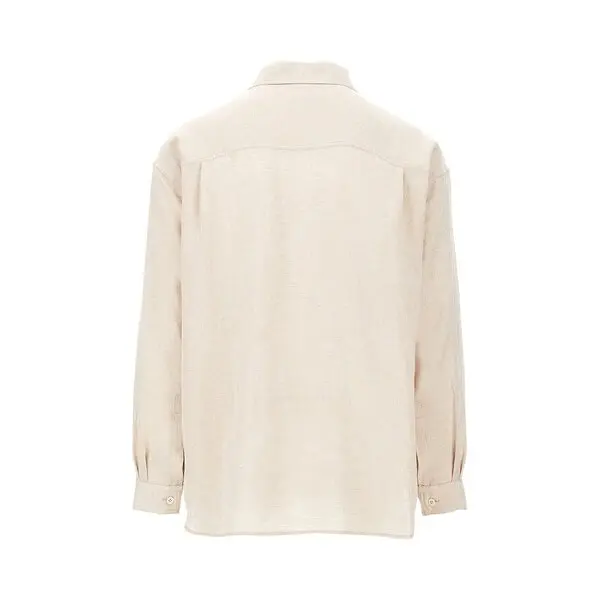Emporio Armani Viscose And Linen Shirt