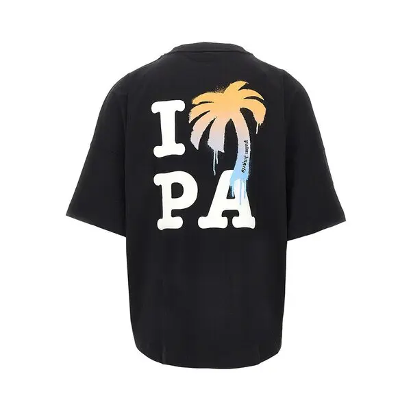 Palm Angels I Love Pa' Print Overized T-hirt
