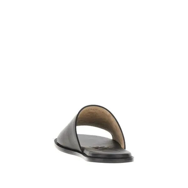 Loewe Anagram Flex Leather Slides
