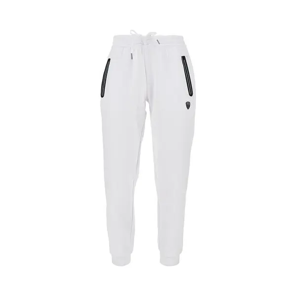 EA7 Stretch Jersey Sweatpants - White
