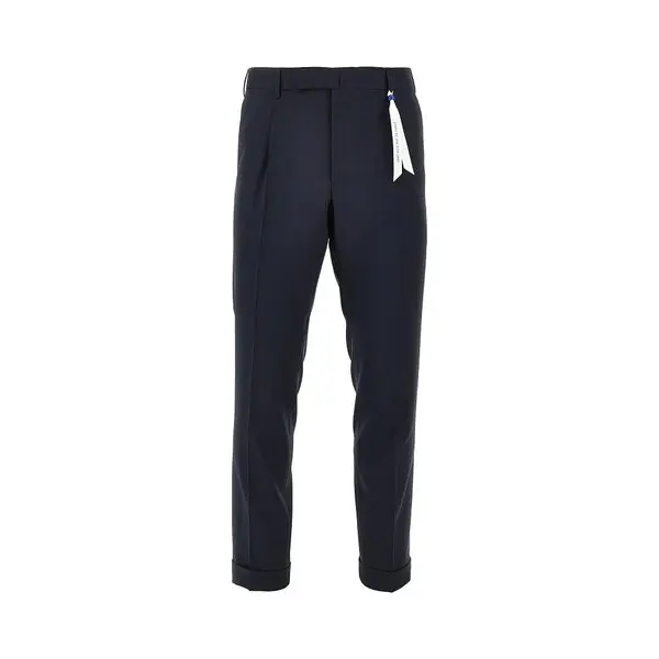 SANTANIELLO Wool Tailored Pants