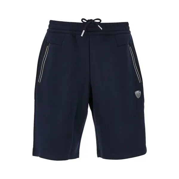 EA7 Stretch Jersey Shorts - Blue