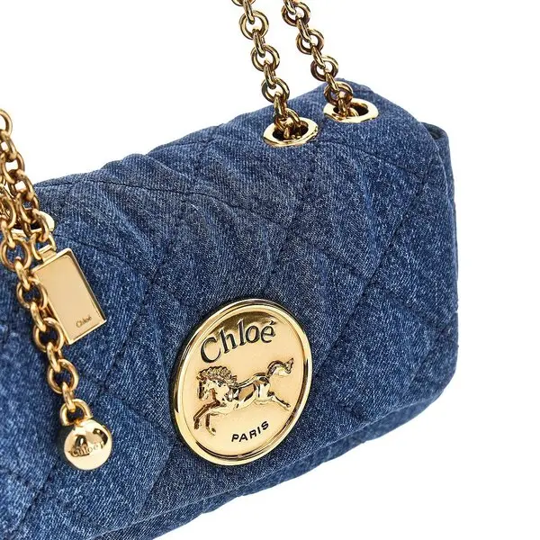 Chloé Small Heritage Denim Bag