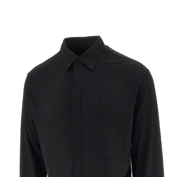 Emporio Armani Wool Jersey Shirt An