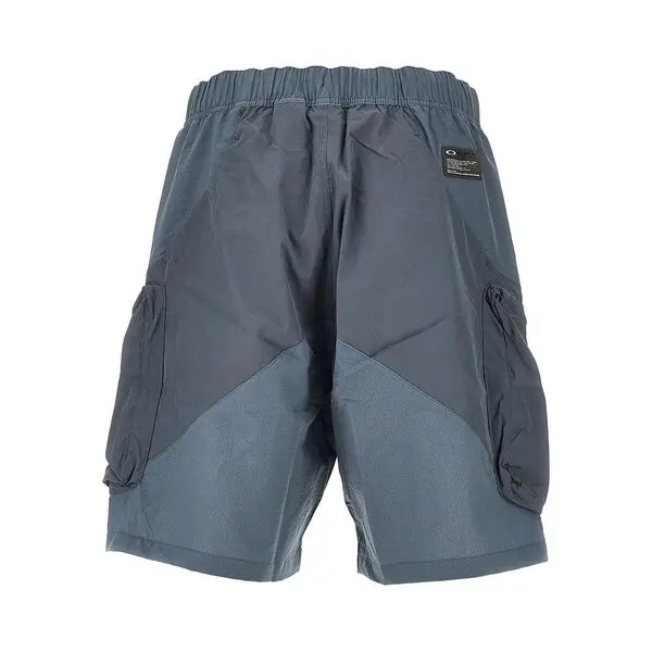 Oakley Cargo Shorts With Water-repellent Finish - Grey