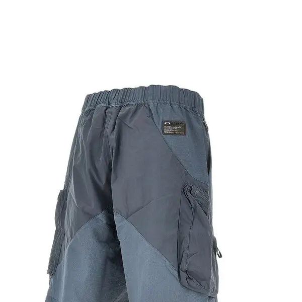 Oakley Cargo Shorts With Water-repellent Finish - Grey