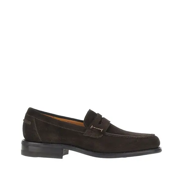 LOAKE Suede Leather Penny Loafers