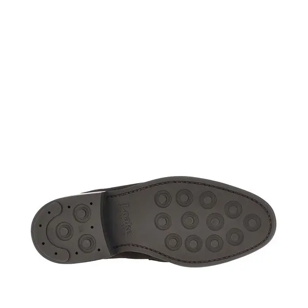 LOAKE Suede Leather Penny Loafers