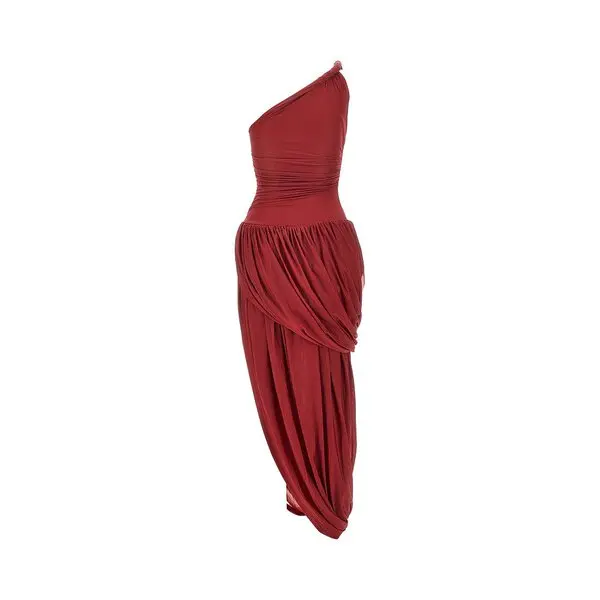 MAYGEL CORONEL Asymmetrical Long Dress