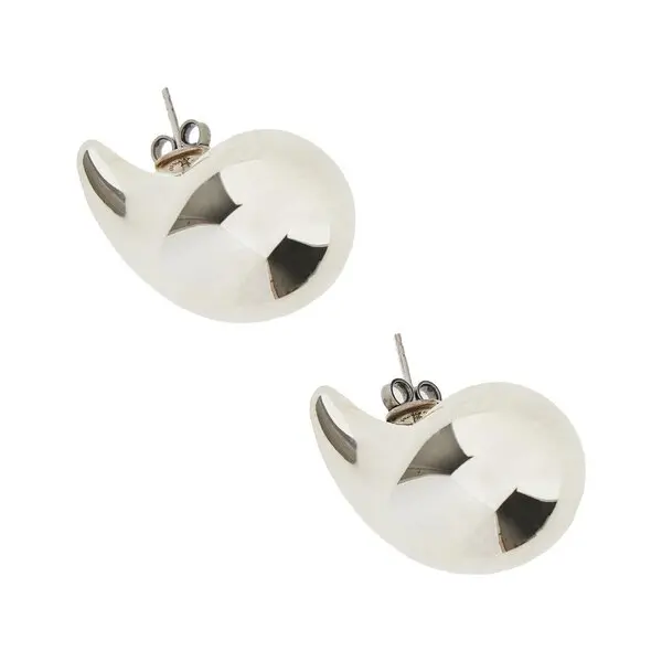 Bottega Veneta Sterling Drop Earrings - Silver