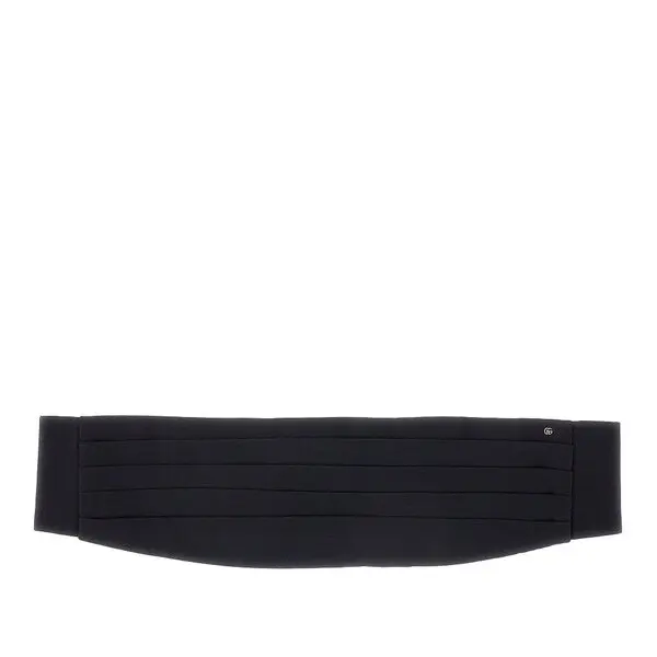 Gucci Silk Tuxedo Cummerbund - Black
