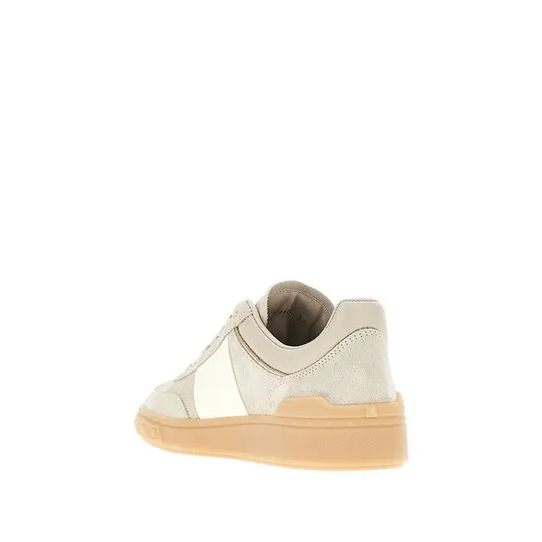 Valentino Garavani Upvillage Crust Leather Sneakers - Grey