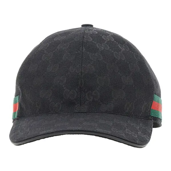 Gucci Original Gg Jacquard Baseball Cap - Black