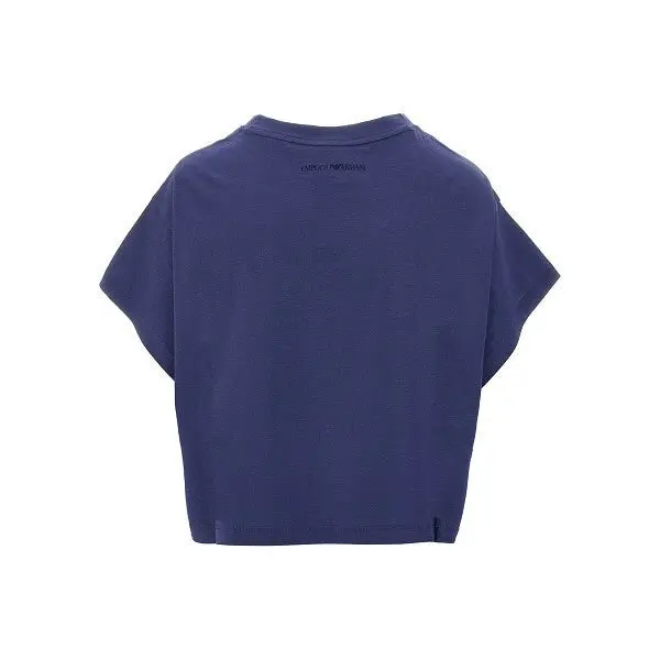 Emporio Armani Embellished Sequin Print T-shirt