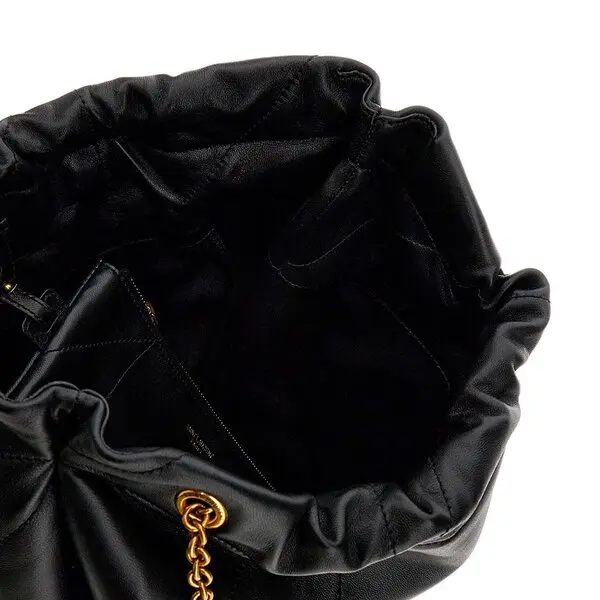Saint Laurent Jamie 4.3 Pochon Nappa Leather Bag - Black