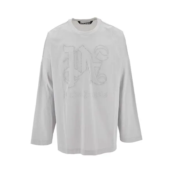 Palm Angels Monogram Statet Oversized T-shirt