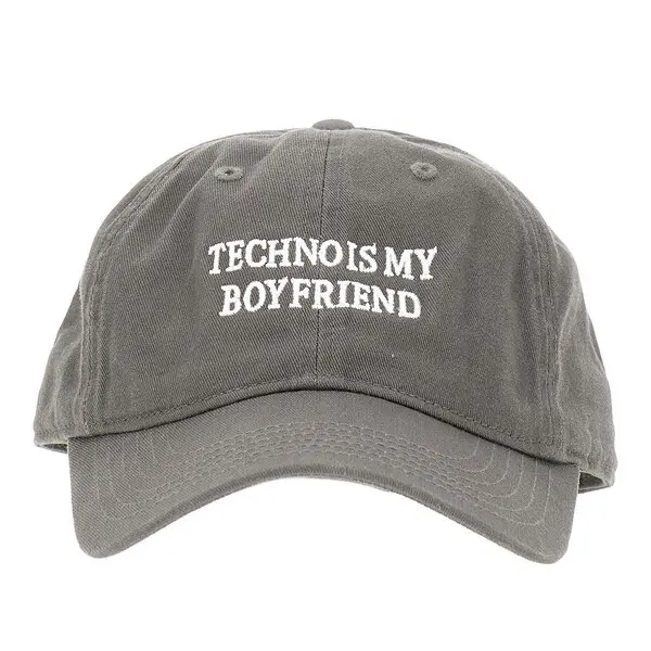 IDEA Organic Cotton Baseball Cap With Embroidery - Grey