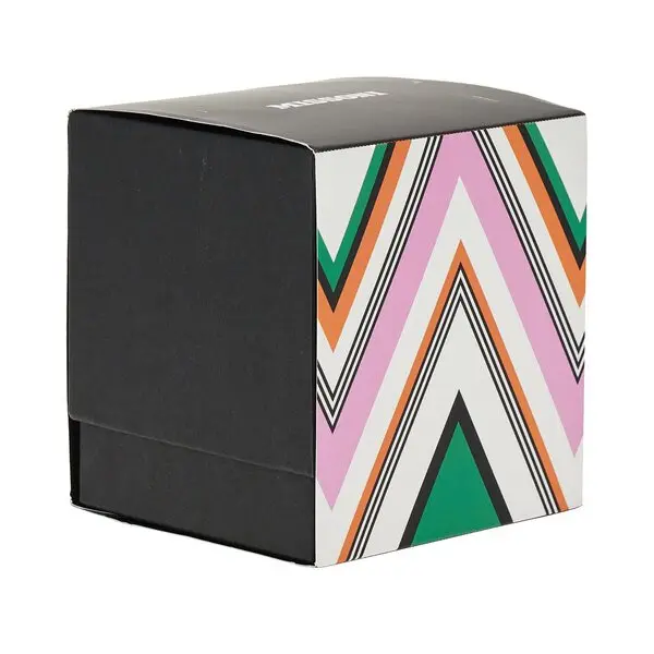 Missoni Chevron Print Glass Scented Candle