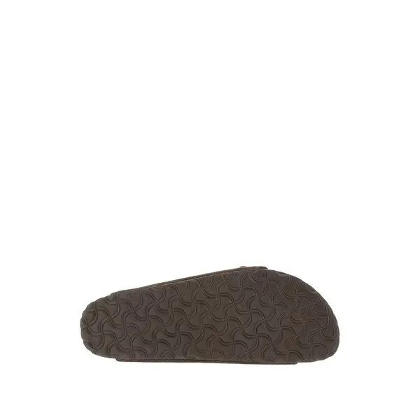 BIRKENSTOCK Arizona Suede Leather Sandals - Brown