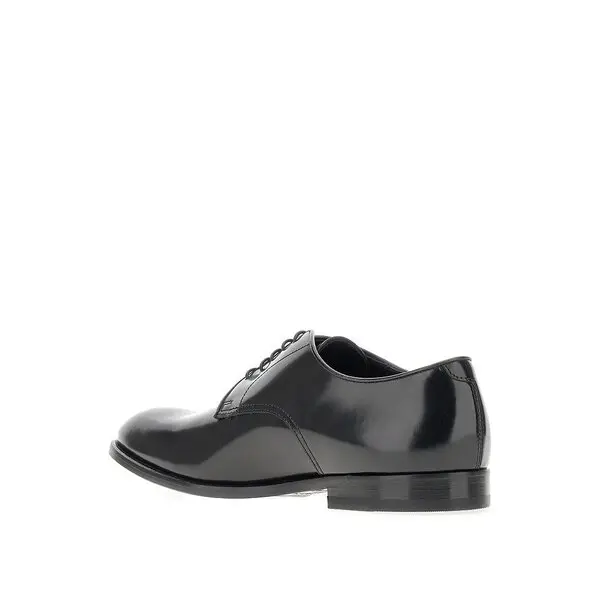 DOUCAL'S Brushed Leather Lace-up Shoes
