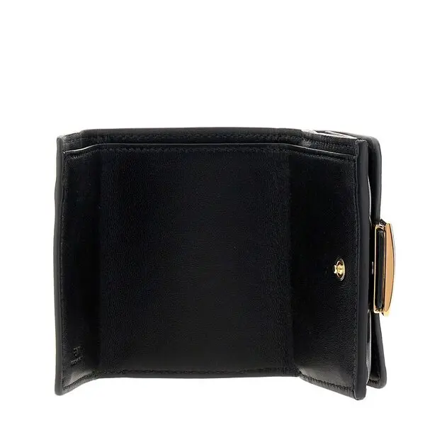 Fendi Micro Trifold Baguette Wallet - Black