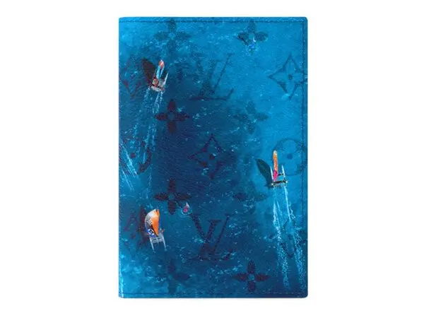 LOUIS VUITTON Catamaran Passport Cover - Navy Blue